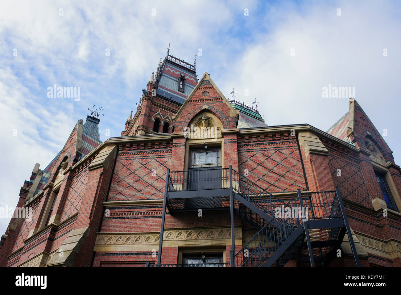 Boston, JAN 26: The historical Sanders Theatre of Harvard University on ...