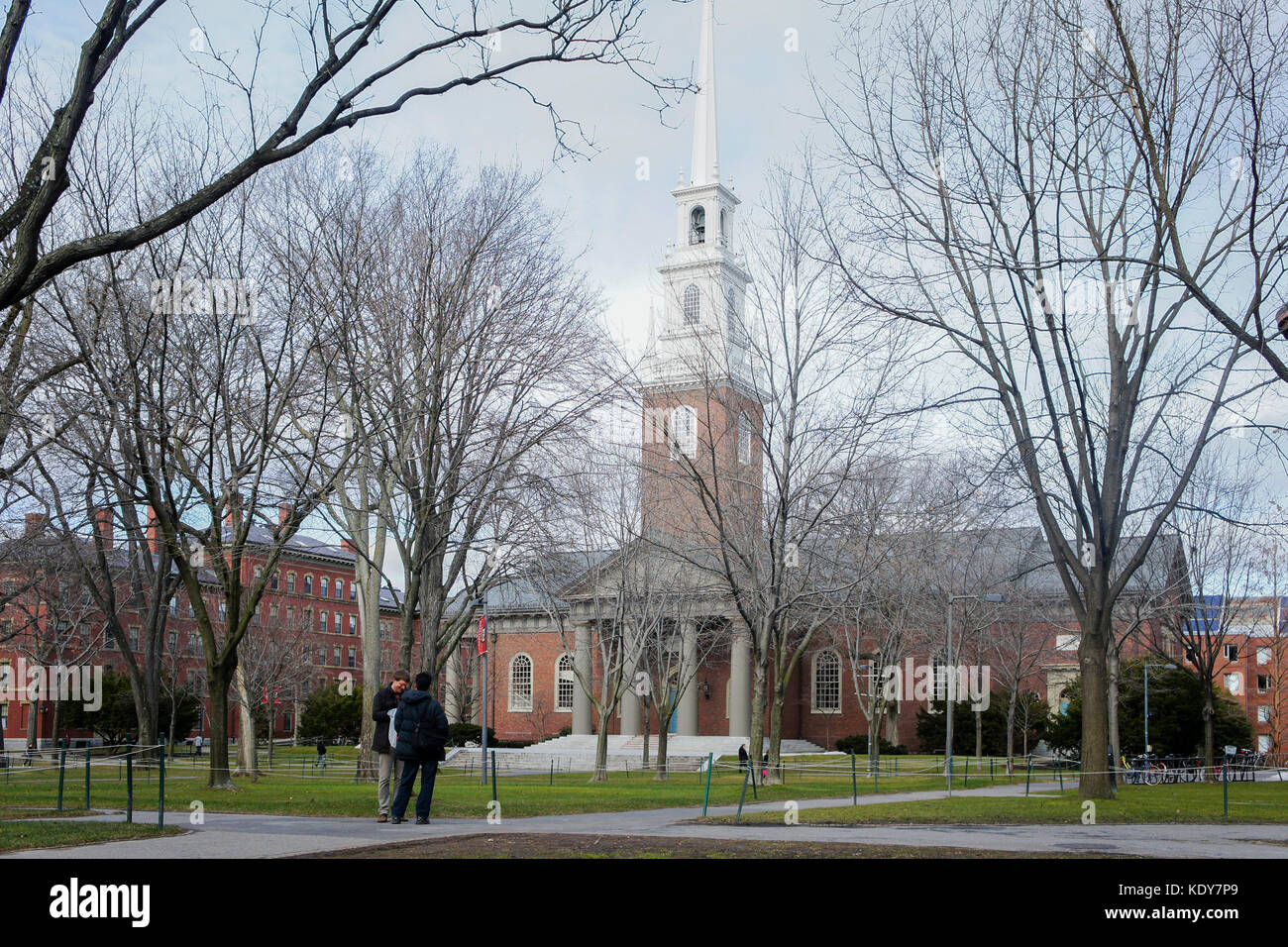 Harvard Yard Memorial Church High Resolution Stock Photography and ...