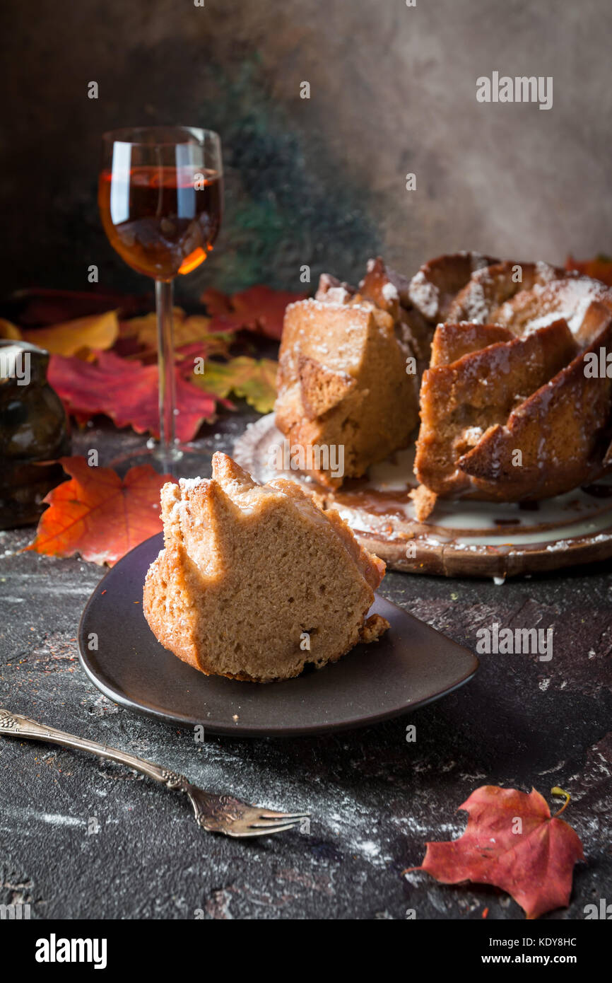 Homemade Bundt cake Stock Photo - Alamy