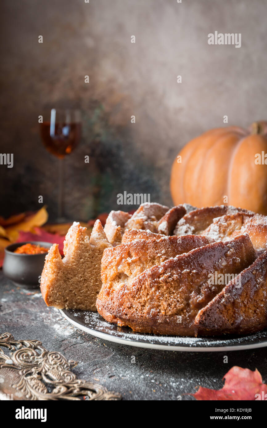 Homemade Bundt cake Stock Photo - Alamy