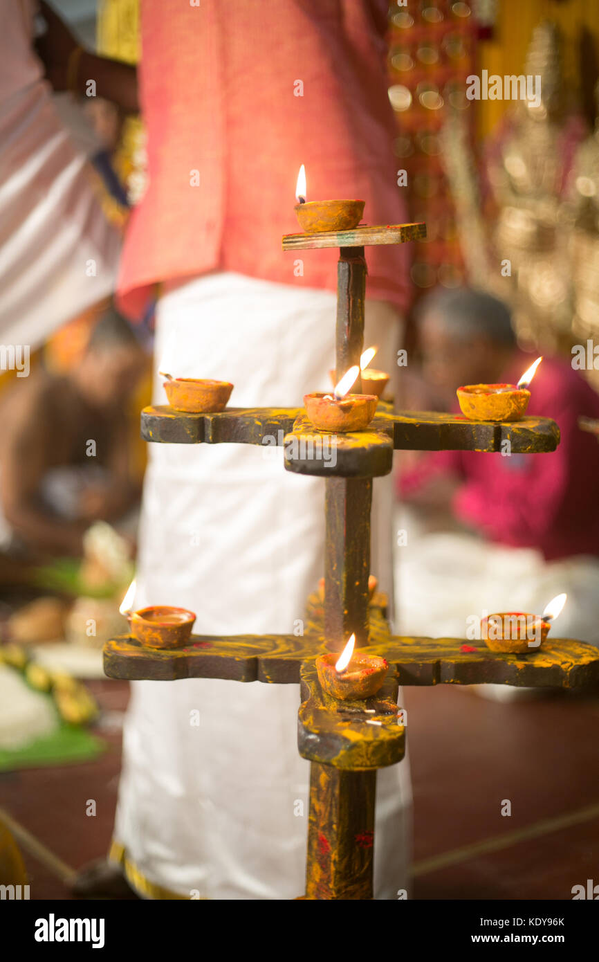 Indian wedding rituals, celebration of marriage in Indian style Stock ...
