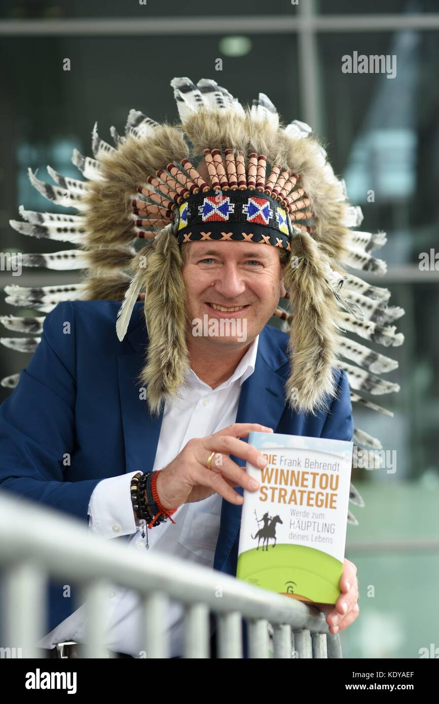 Frank Behrendt at the 69th Frankfurt Book Fair in Frankfurt/Main ...