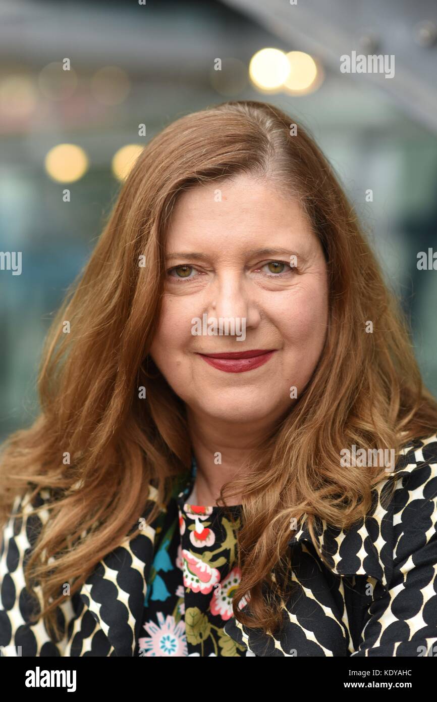 Usch Luhn at the 69th Frankfurt Book Fair in Frankfurt/Main, Germany ...