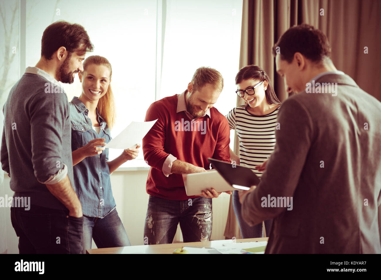 Progressive team hi-res stock photography and images - Alamy