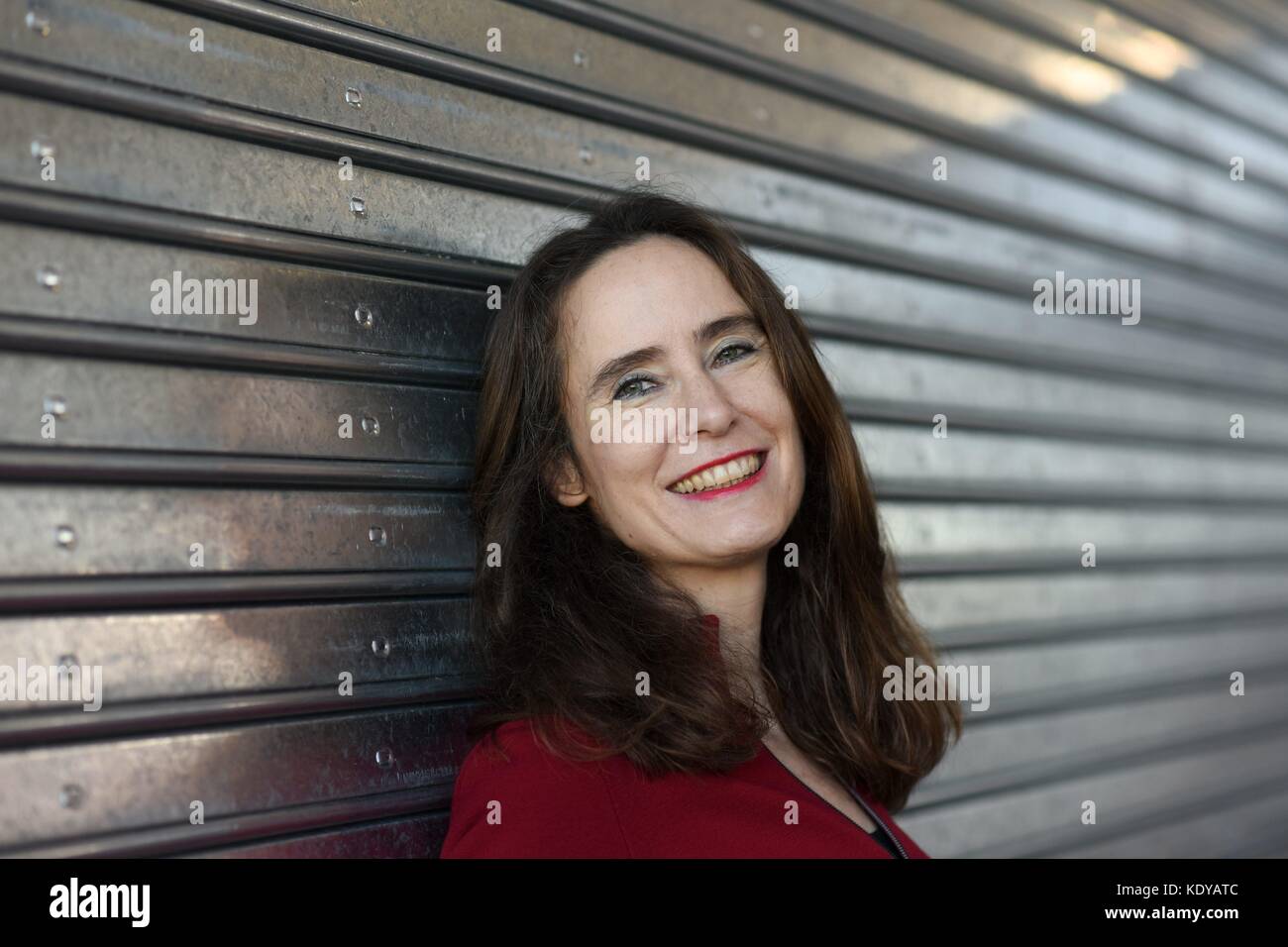 Tanja Kinkel at the 69th Frankfurt Book Fair in Frankfurt/Main, Germany ...