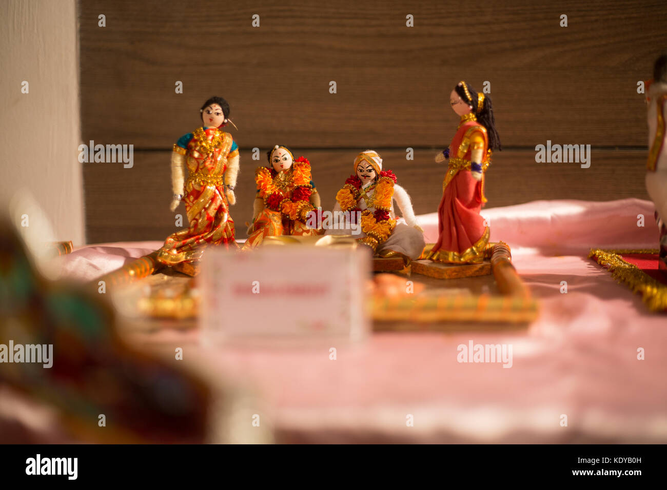 Indian wedding rituals, celebration of marriage in Indian style Stock ...