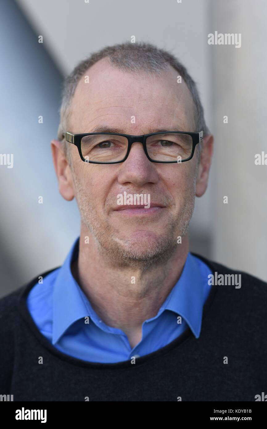 Holger Balodis at the 69th Frankfurt Book Fair in Frankfurt/Main ...