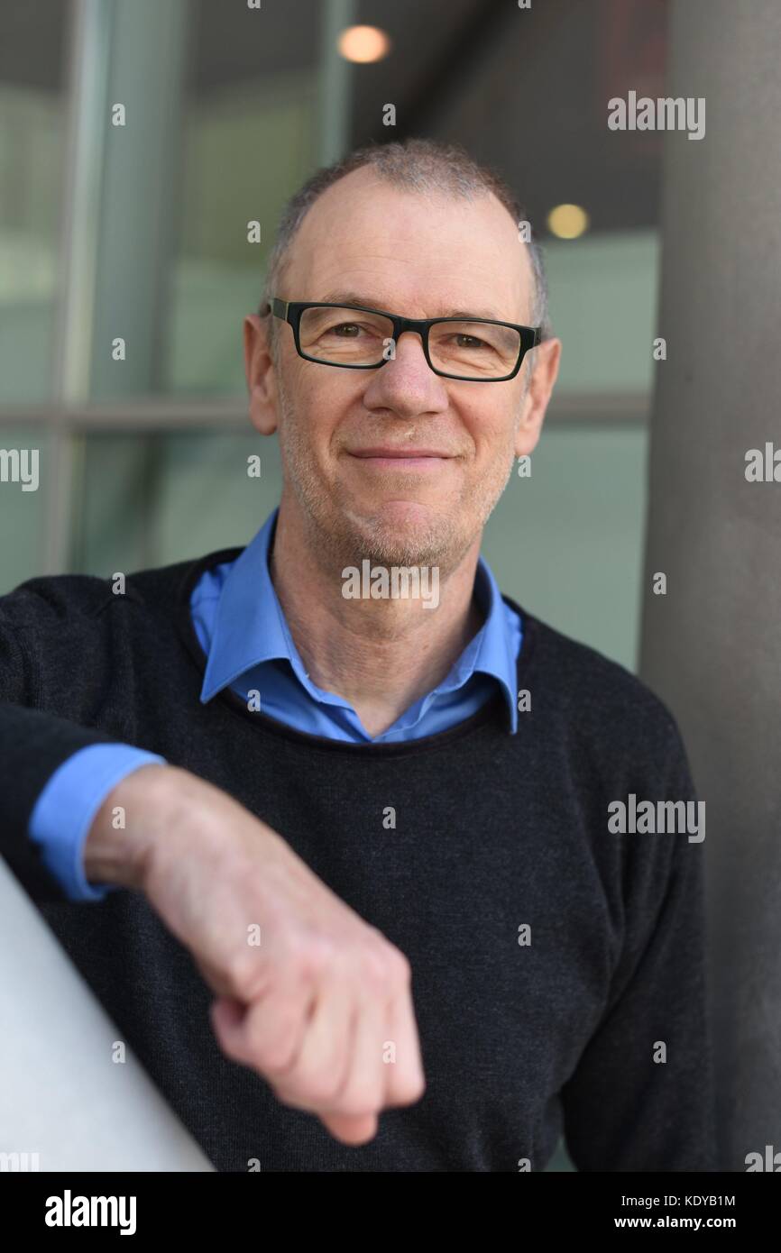 Holger Balodis at the 69th Frankfurt Book Fair in Frankfurt/Main ...