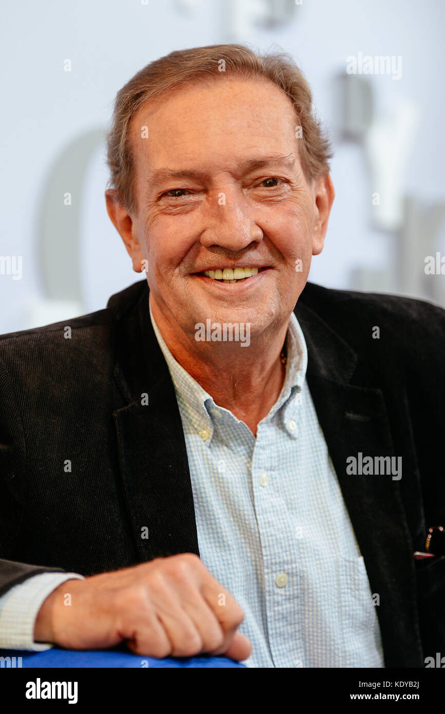 Author Martin Walker at the Frankfurt Book Fair in October 2017 ...