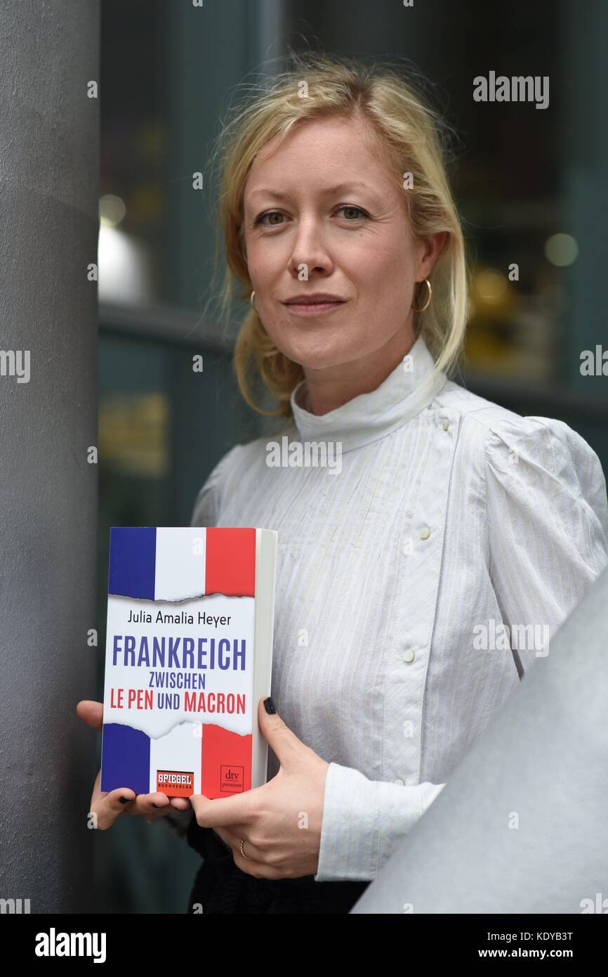 Julia Amalia Heyer at the 69th Frankfurt Book Fair in Frankfurt/Main ...