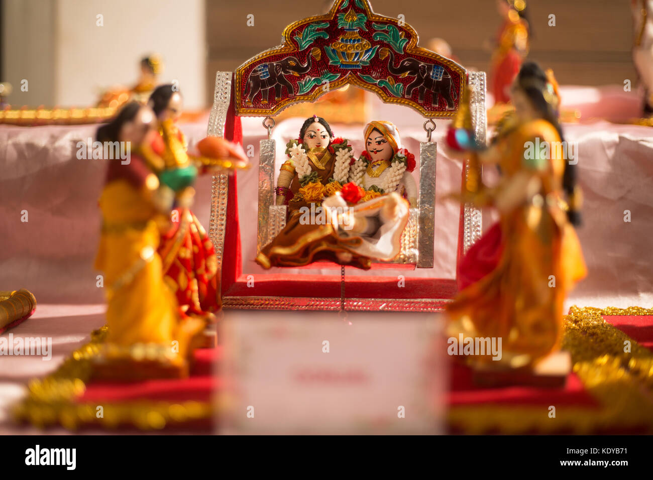 Indian wedding rituals, celebration of marriage in Indian style Stock ...