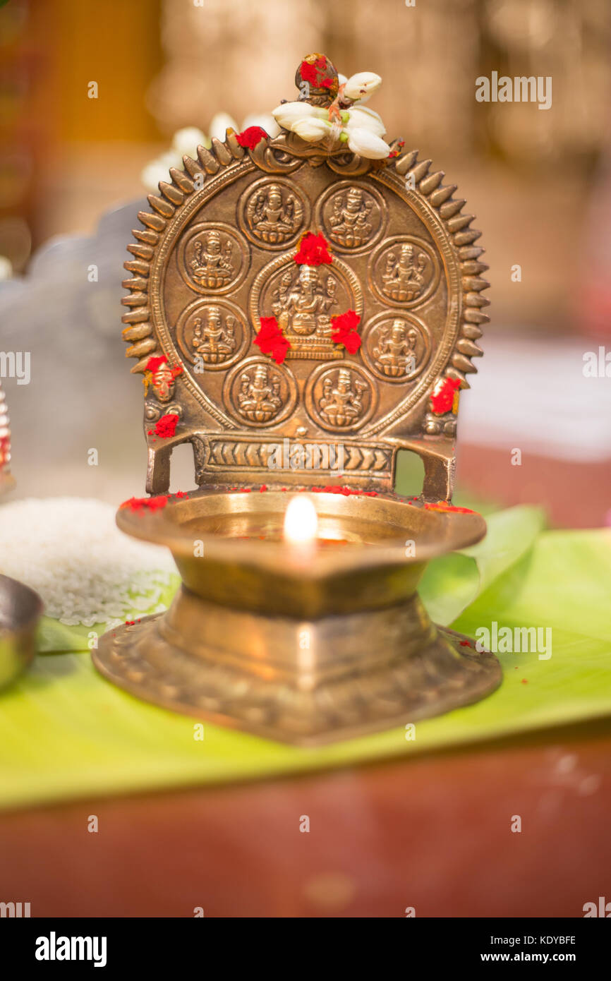Indian wedding rituals, celebration of marriage in Indian style Stock ...