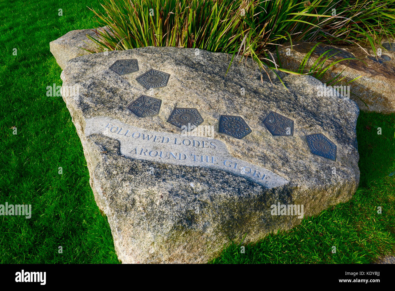 Diaspora Gardens, Heartlands, Cornwall UK Stock Photo - Alamy