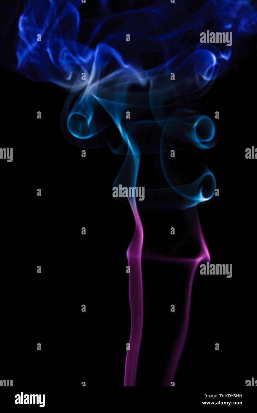 movement of smoke abstract background Stock Photo - Alamy