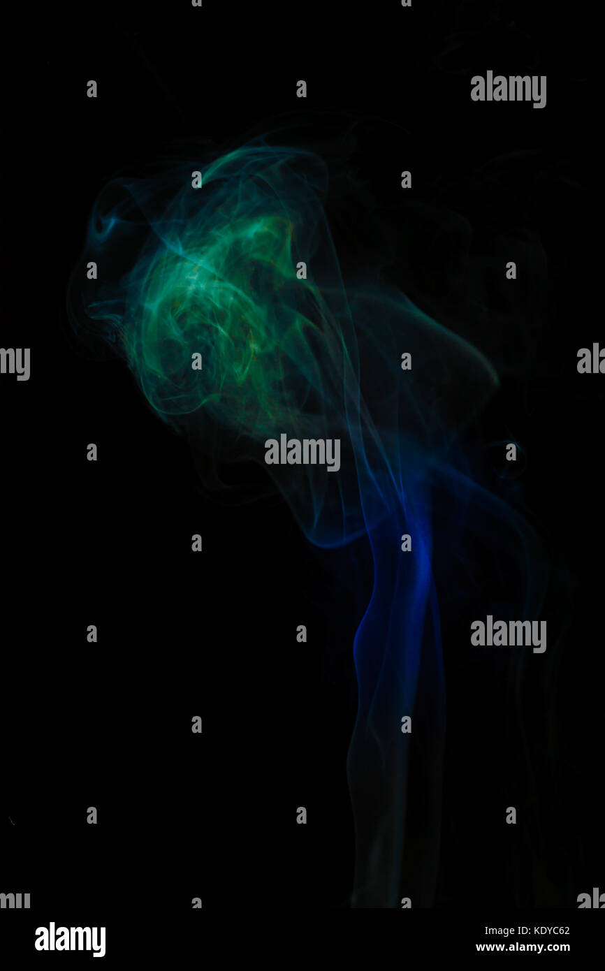 movement of smoke abstract background Stock Photo - Alamy
