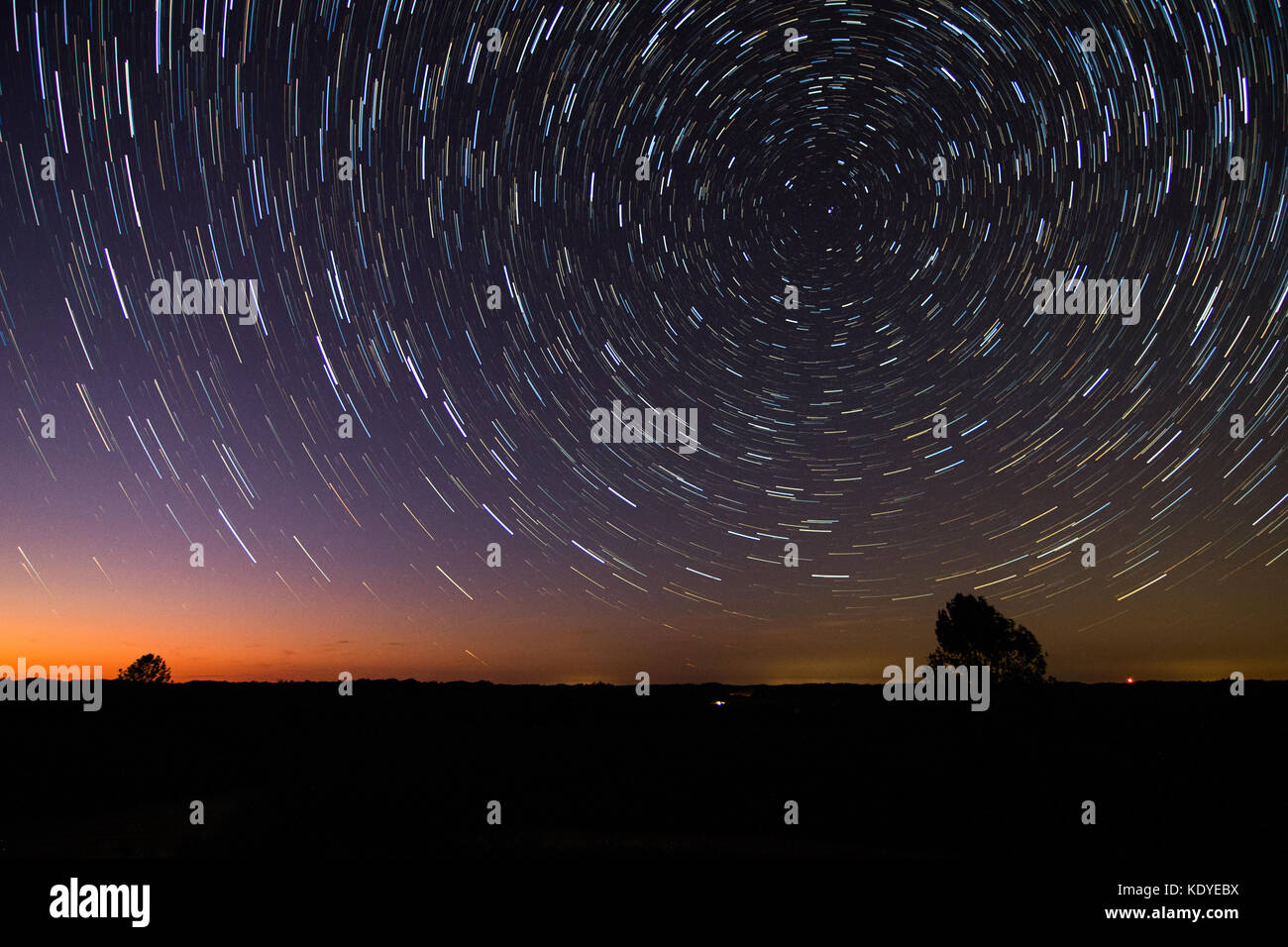 Rotation of the stars hi-res stock photography and images - Alamy
