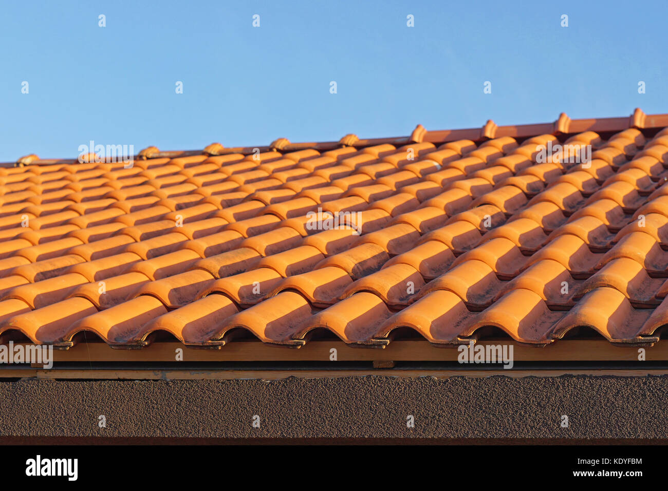 Orange roof tiles hi-res stock photography and images - Alamy