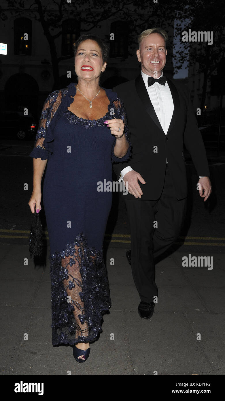 Celebrities at Wardorf Hotel London Featuring: Denise Welsch Where ...