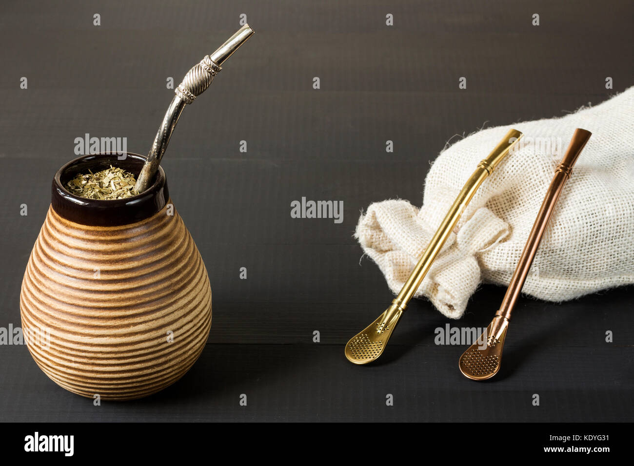 yerba mate, traditional south american drink Stock Photo - Alamy