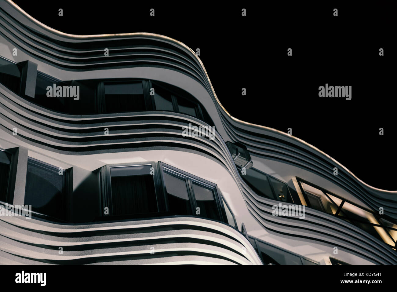 abstract led lighting scene in dark Stock Photo - Alamy