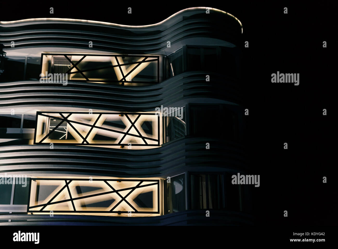 abstract led lighting scene in dark Stock Photo - Alamy