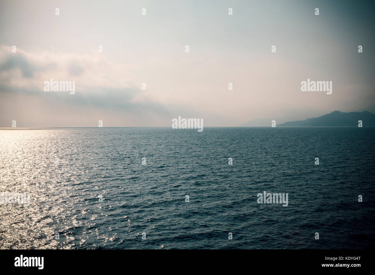sea landscape scene in summer Stock Photo - Alamy