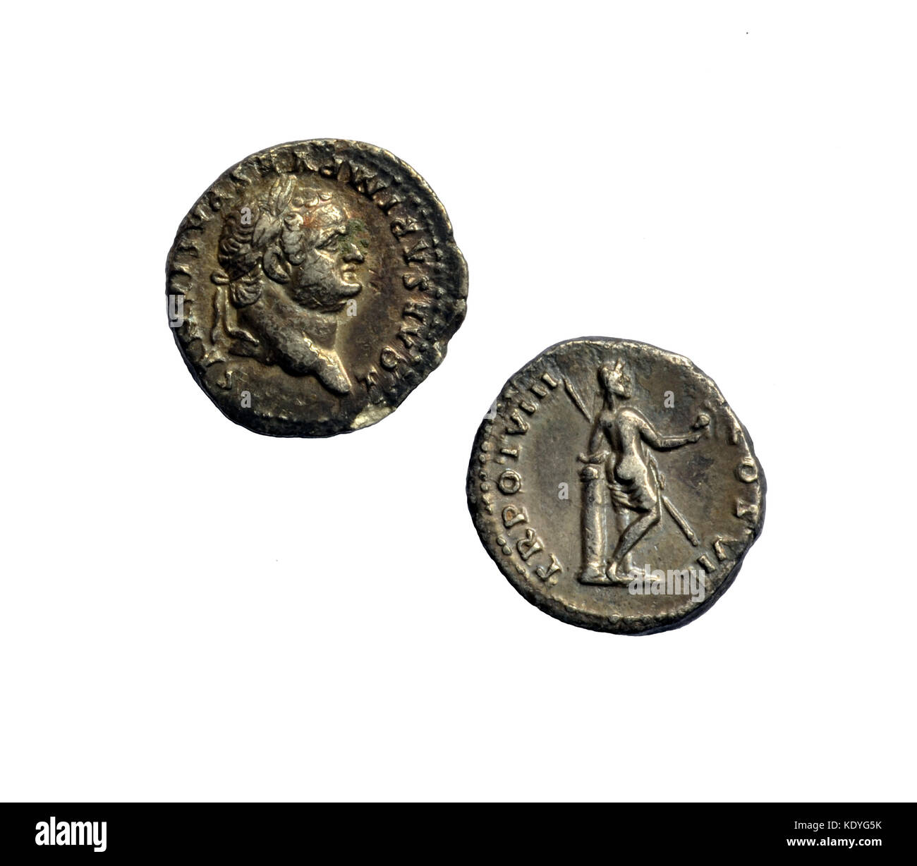 Emperor titus coin hi-res stock photography and images - Alamy