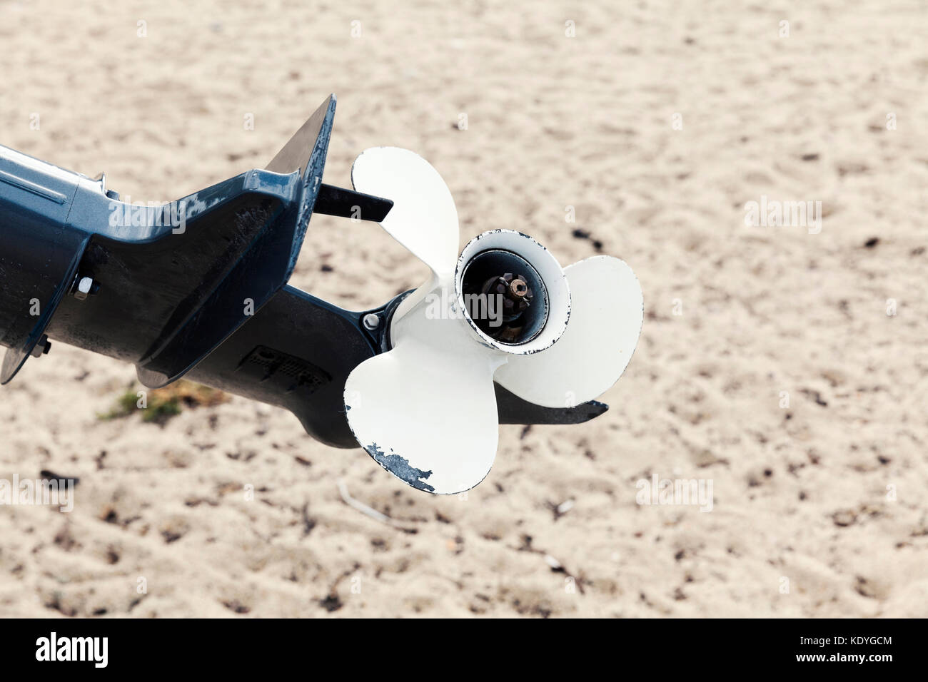 propeller outboard motor, close up Stock Photo - Alamy