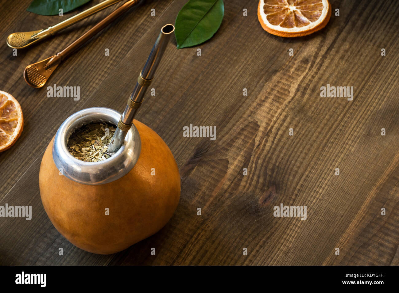 yerba mate, traditional south american drink Stock Photo - Alamy