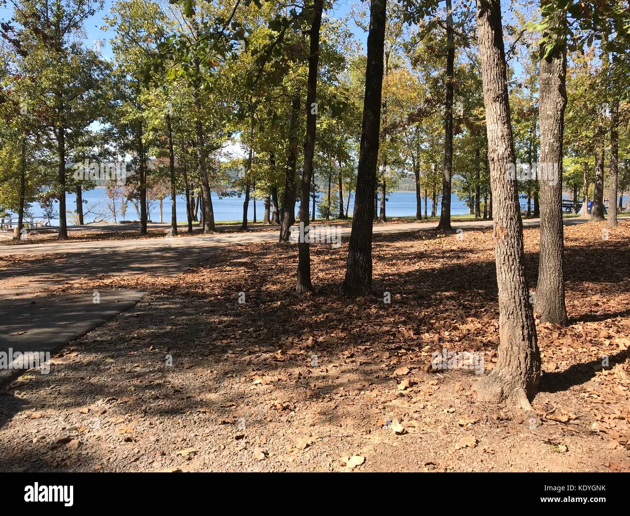 Lake Side View Stock Photo - Alamy
