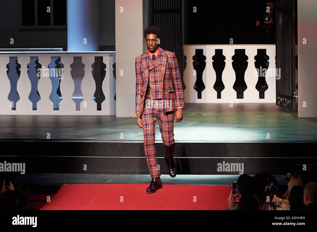 Fashion show by Joshua Kane held at the London Palladium during London ...