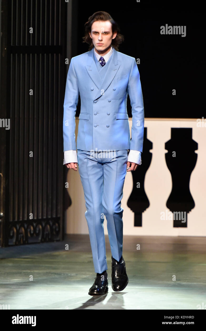 Fashion show by Joshua Kane held at the London Palladium during London ...