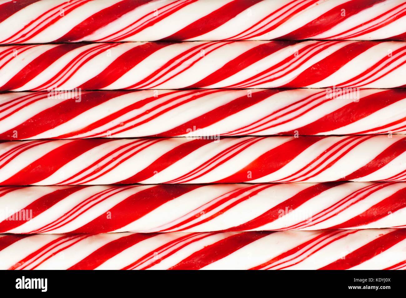 Red And White Candy Cane Stripes
