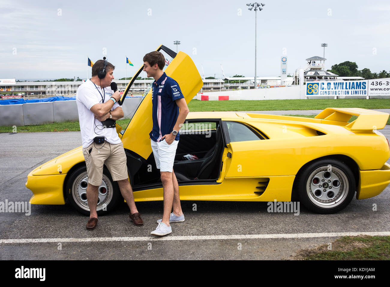 Formula one car in barbados hi-res stock photography and images - Alamy