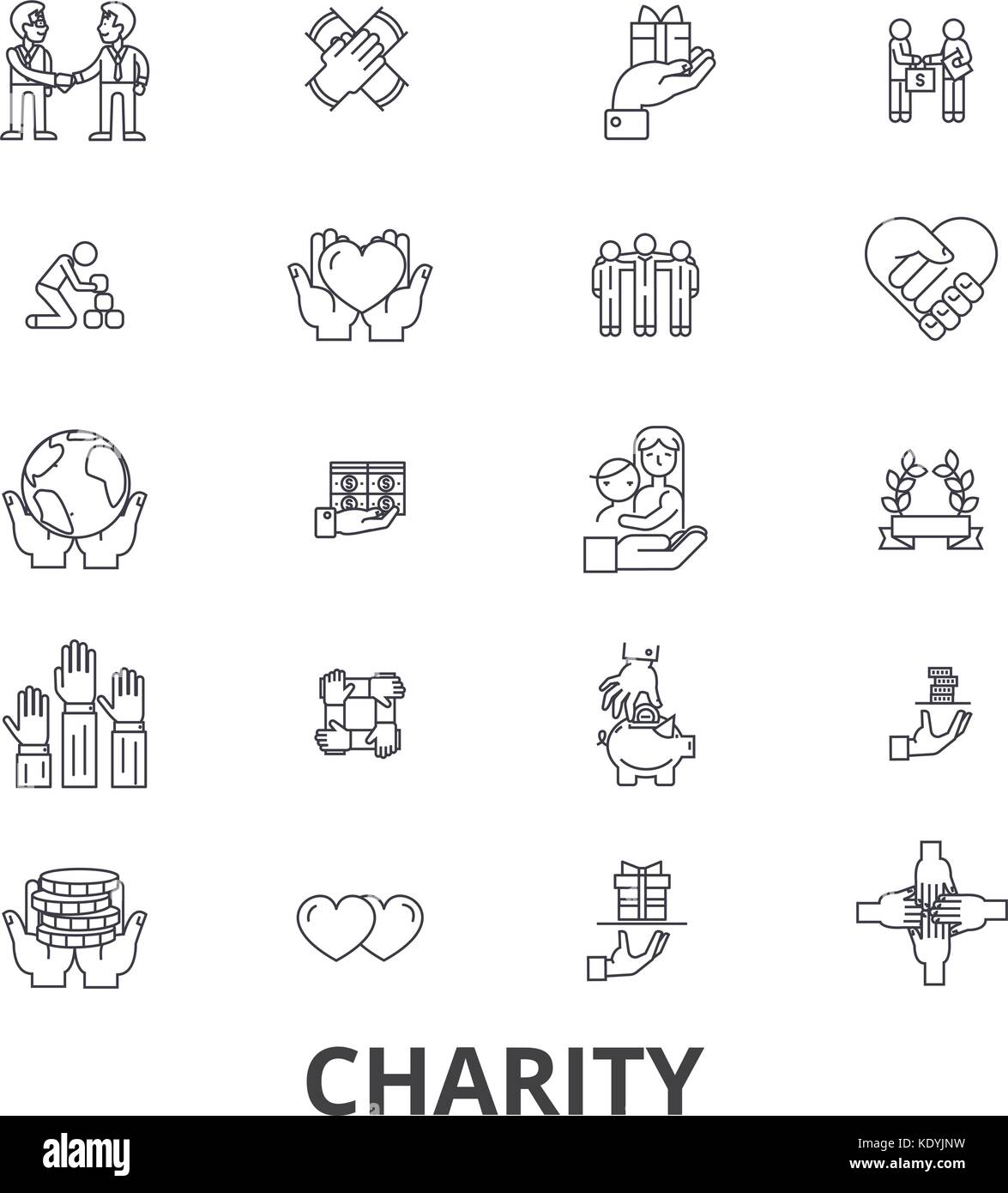 Charity, donation, volunteer, fundraising, philanthropy, helping hands ...