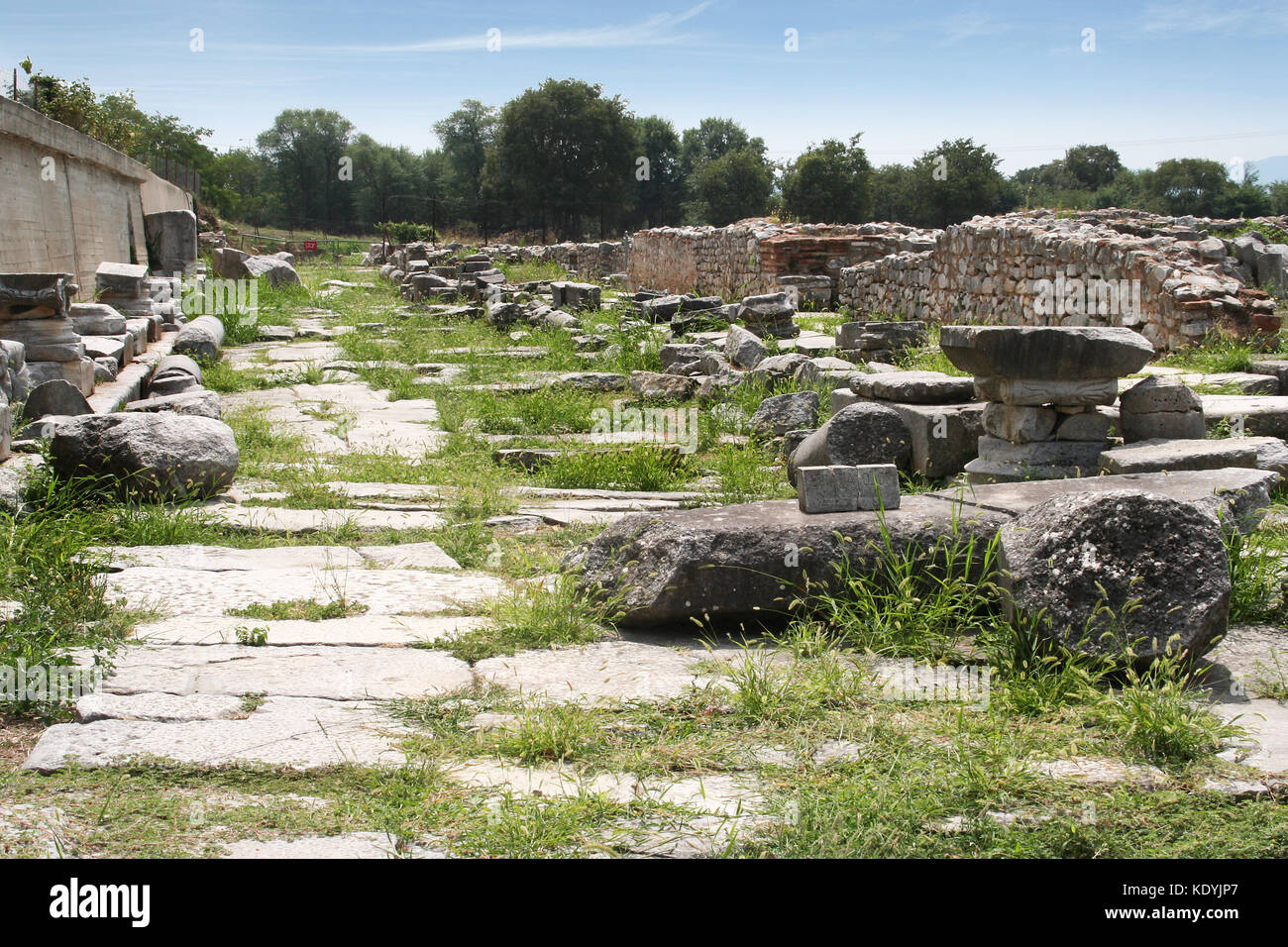 The Ignatian Way (Via Egnatia) was was a road constructed by the Romans ...