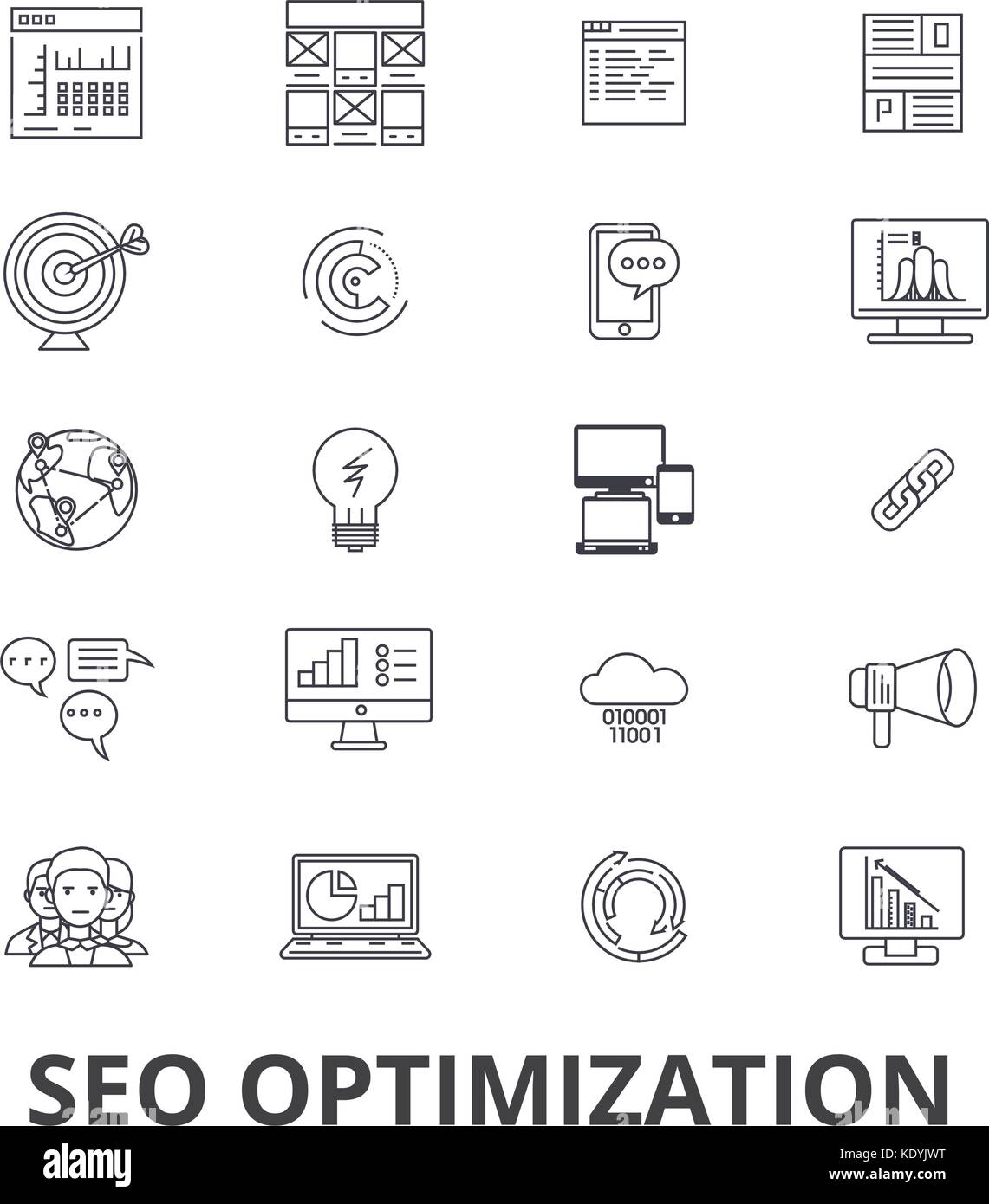 Seo optimization, marketing, social media, website, search engine ...