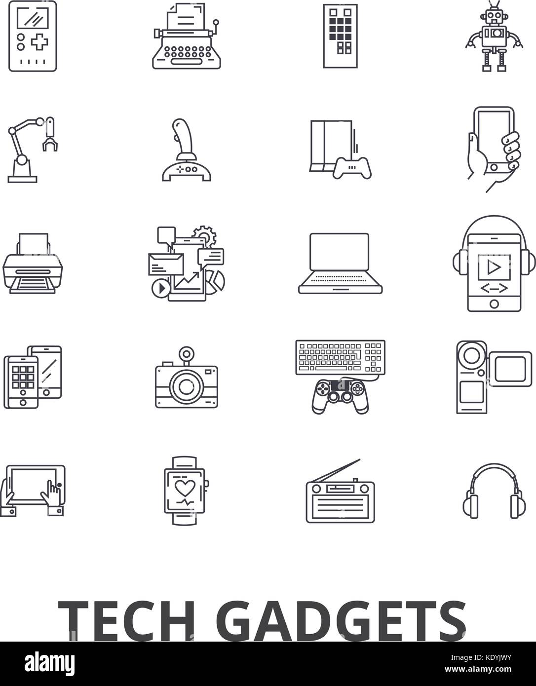 Tech gadgets, technology, electronics, laptop, tablet, camera ...
