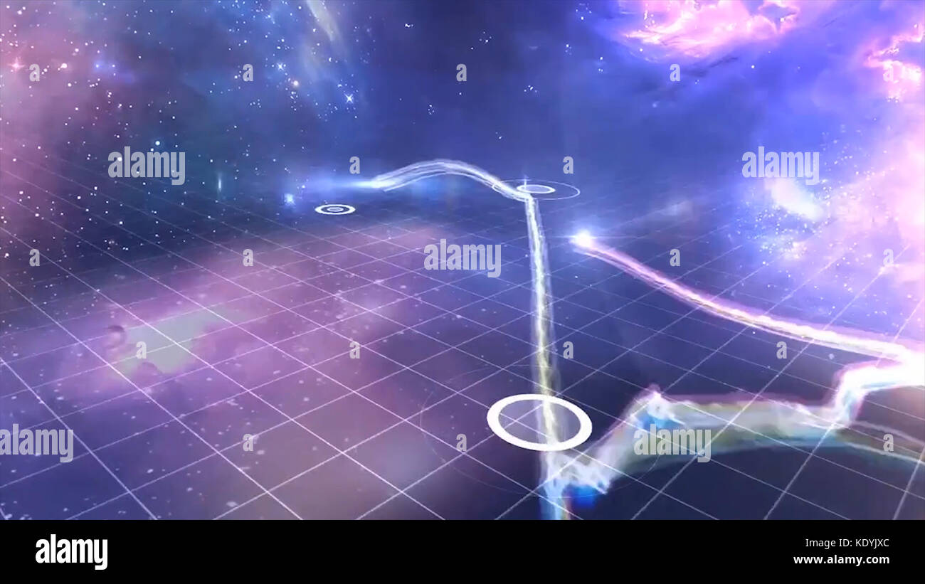 Capital of the world animation. The connection between cities of the ...