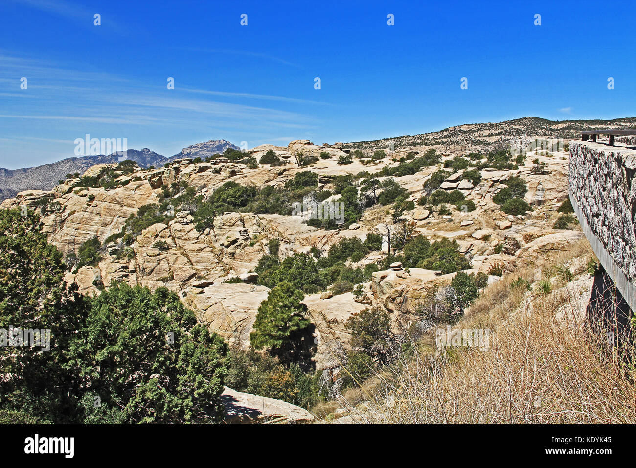 Windy Point Vista on Mt. Lemmon Stock Photo - Alamy