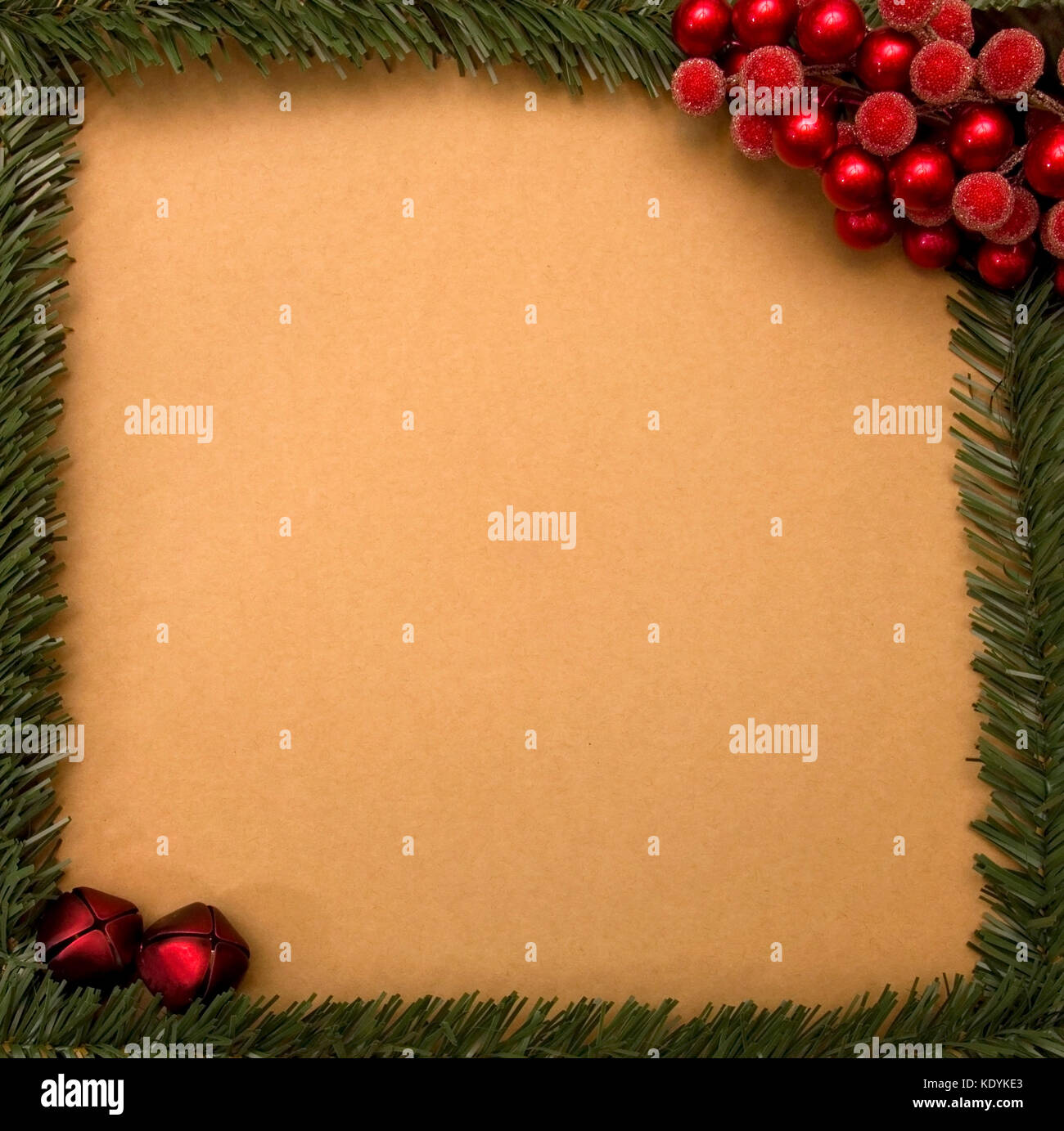 Christmas Background with Room to Add Your Own Writing Stock Photo - Alamy
