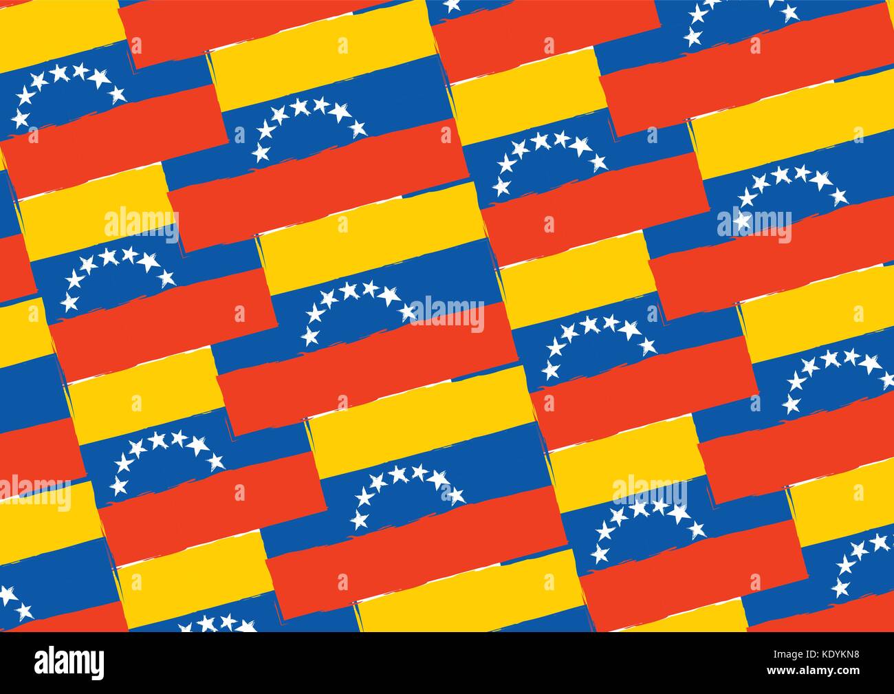 Venezuelan flag Stock Vector Images - Alamy