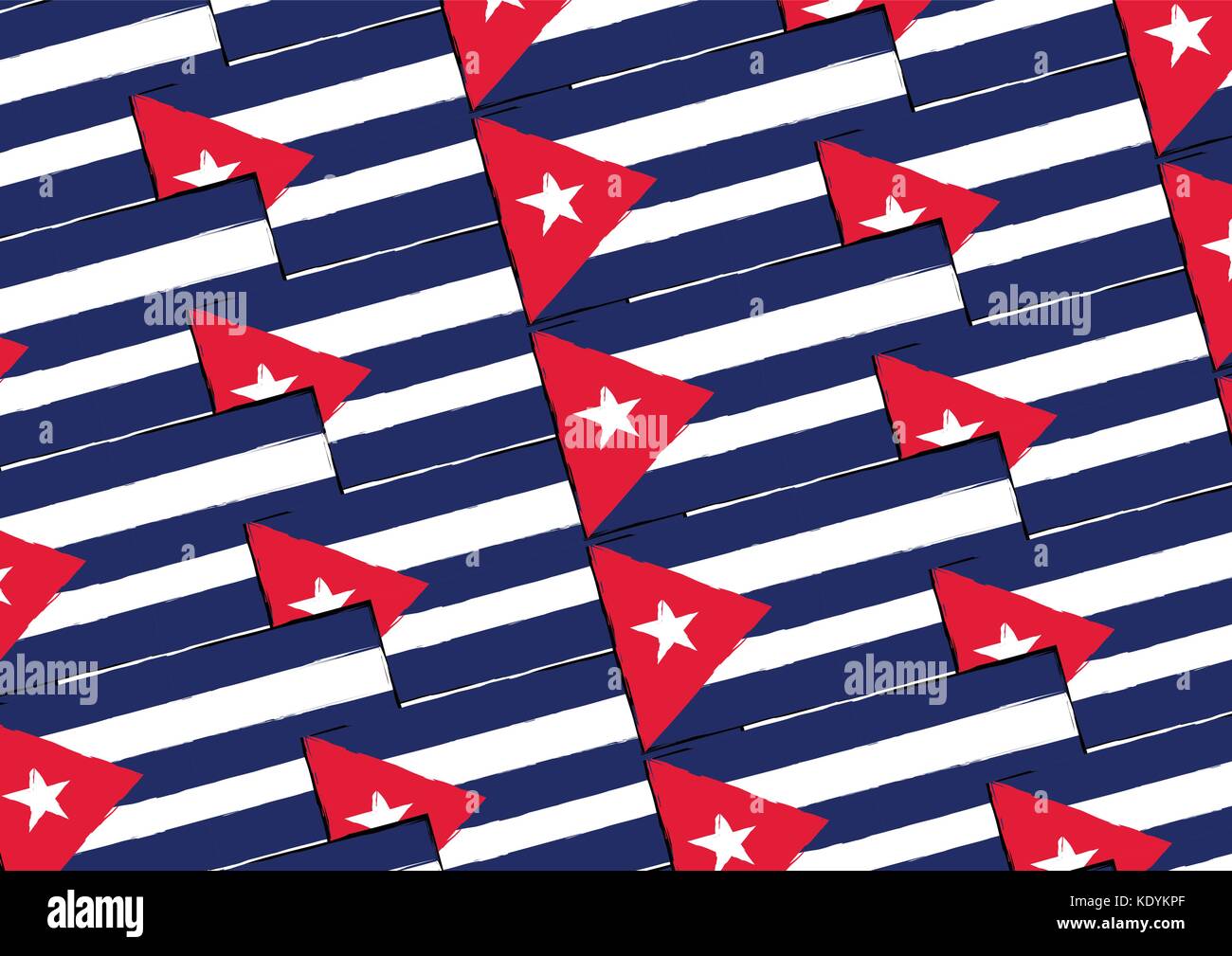Cuba flag vector vectors hi-res stock photography and images - Alamy