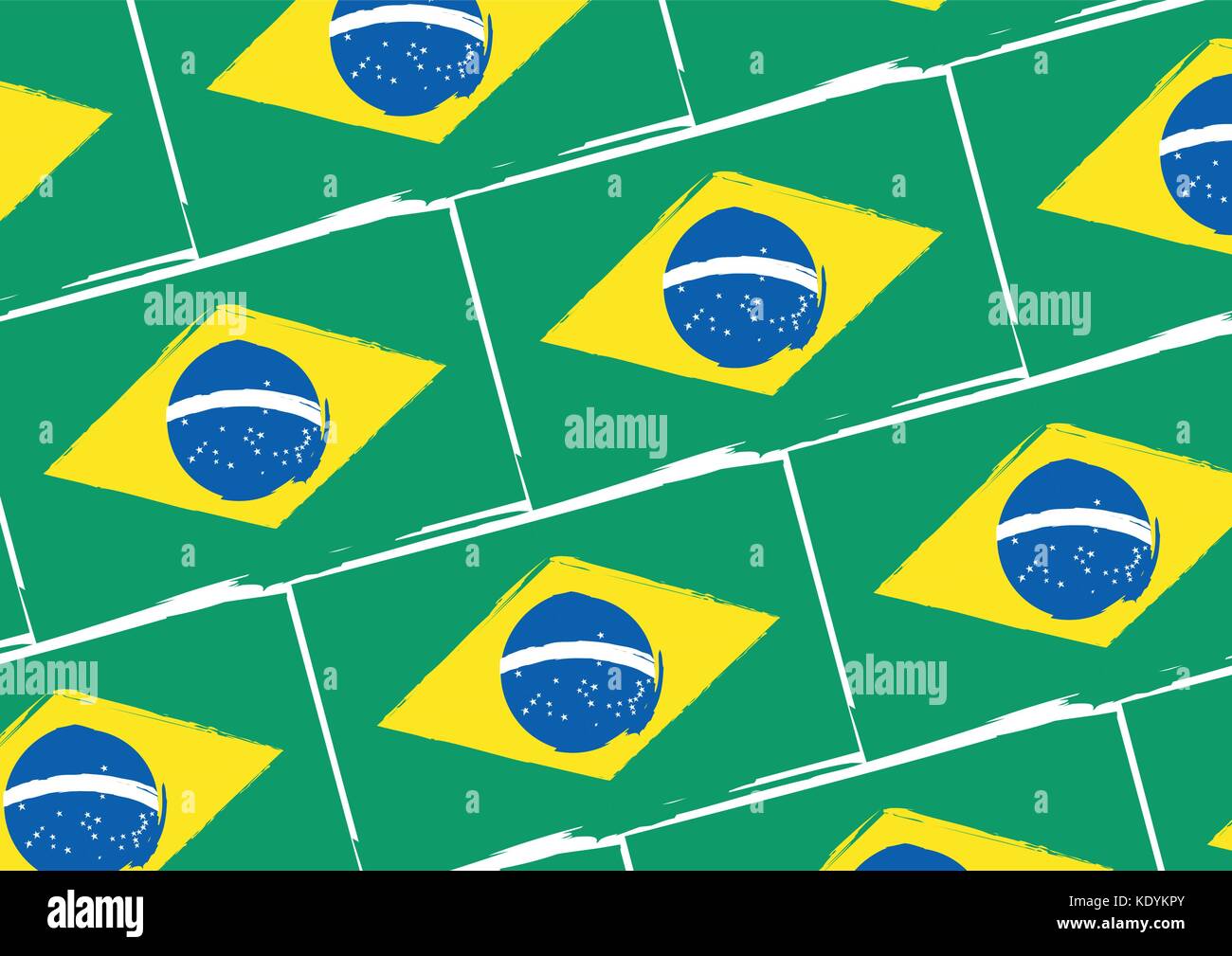 Blue brazilian flag Stock Vector Images - Alamy