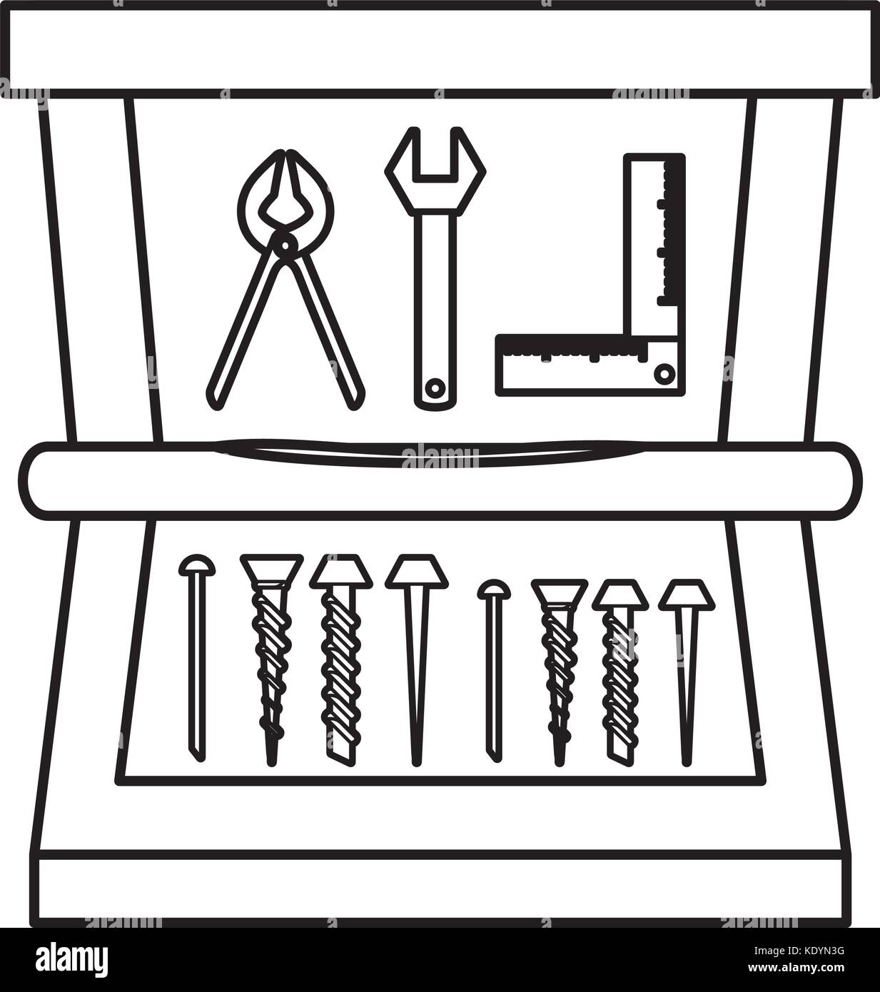 tool box vector illustration Stock Vector Image & Art - Alamy