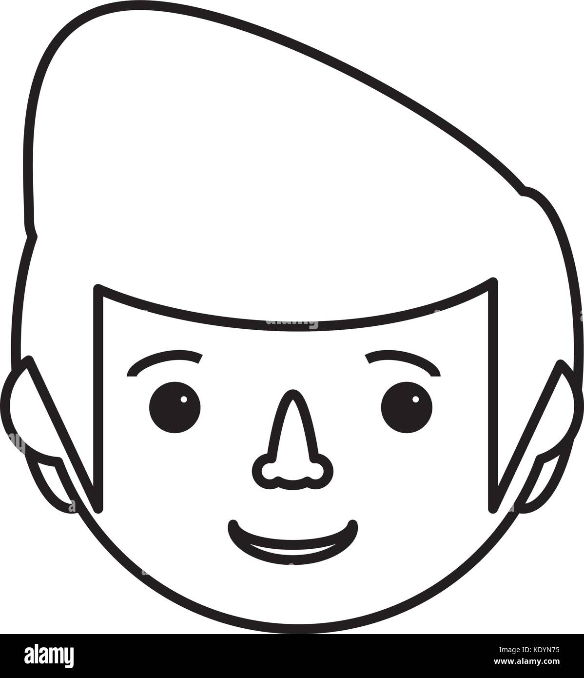 man face vector illustration Stock Vector Image & Art - Alamy