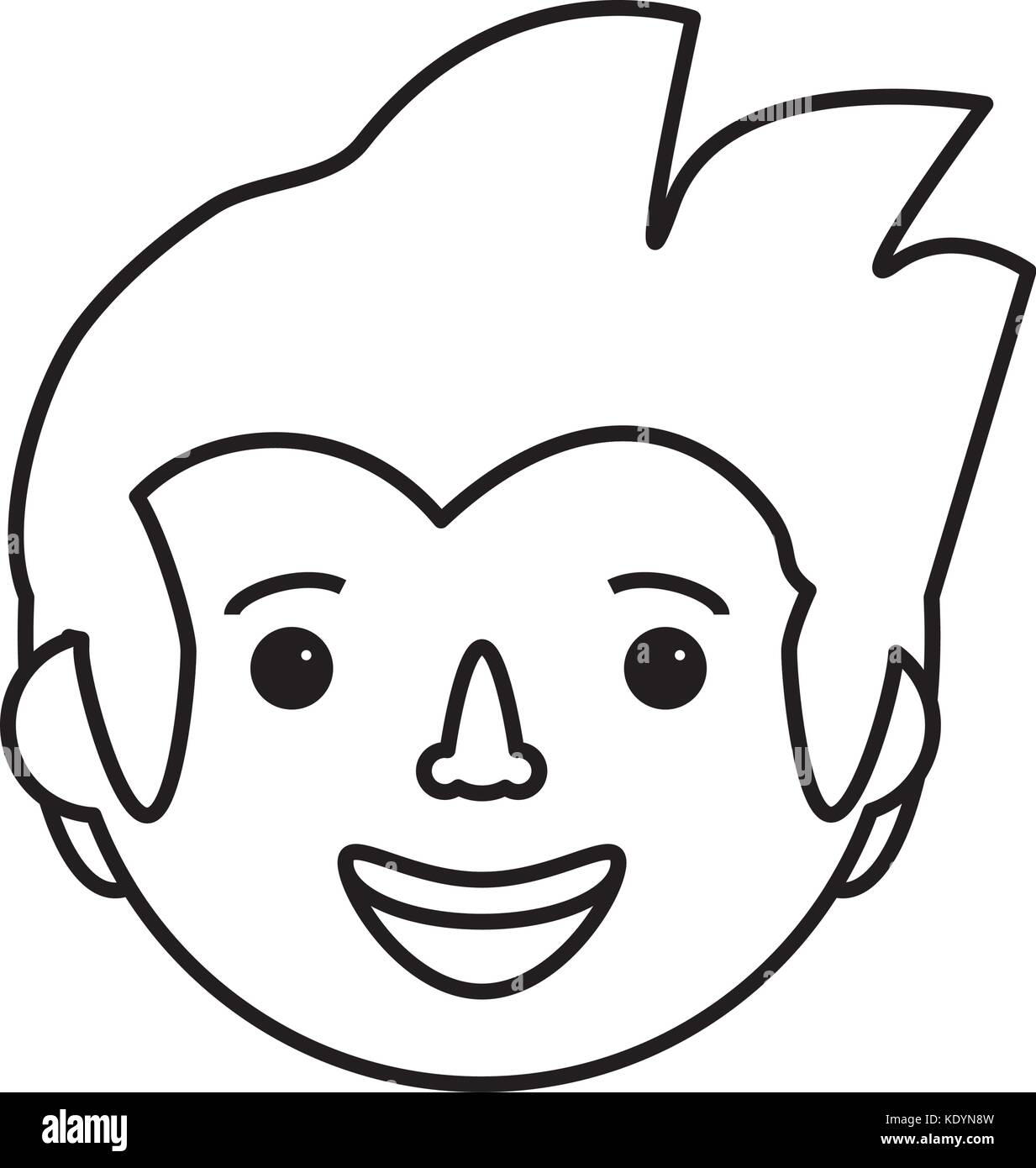 man face vector illustration Stock Vector Image & Art - Alamy