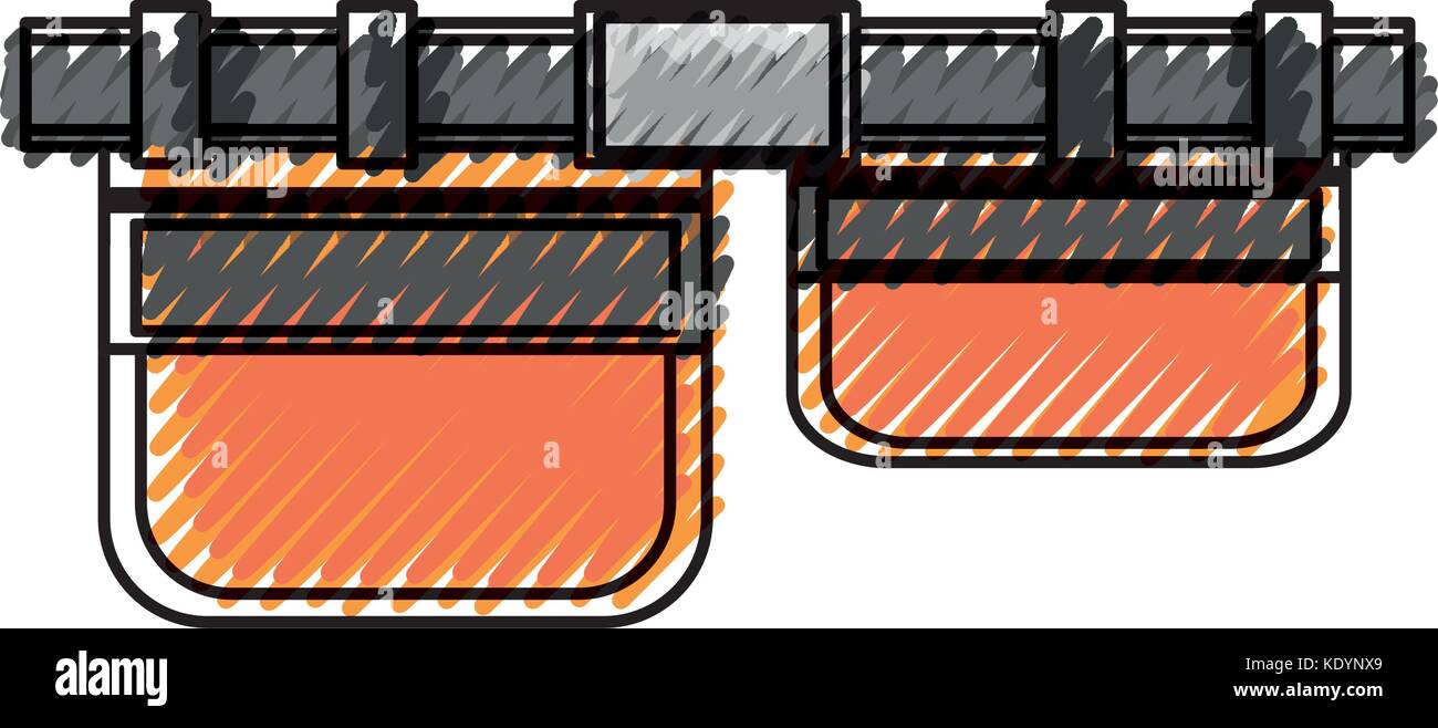 tool belt vector illustration Stock Vector Image & Art - Alamy