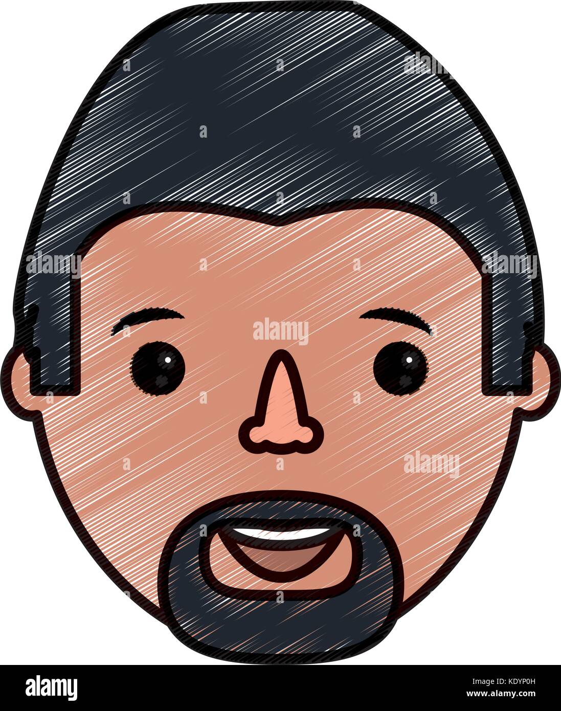 man face vector illustration Stock Vector Image & Art - Alamy