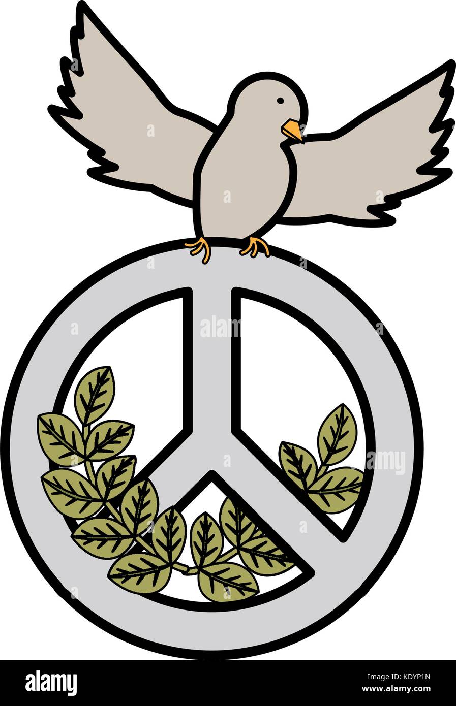 peace symbol design Stock Vector Image & Art - Alamy